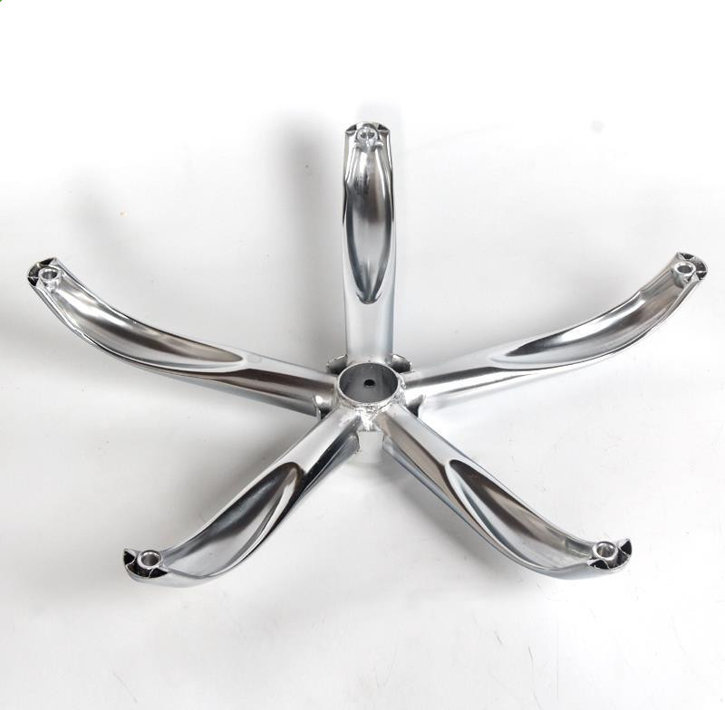 Foundry-Cast Metal & Chrome Swivel Chair Bases - Heavy Duty Office ...